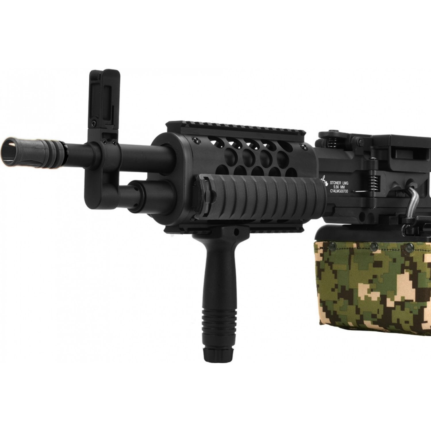 Knight's Armament Lisans KAC Stoner 96 FULL METAL LMG Light Machine Gun ...